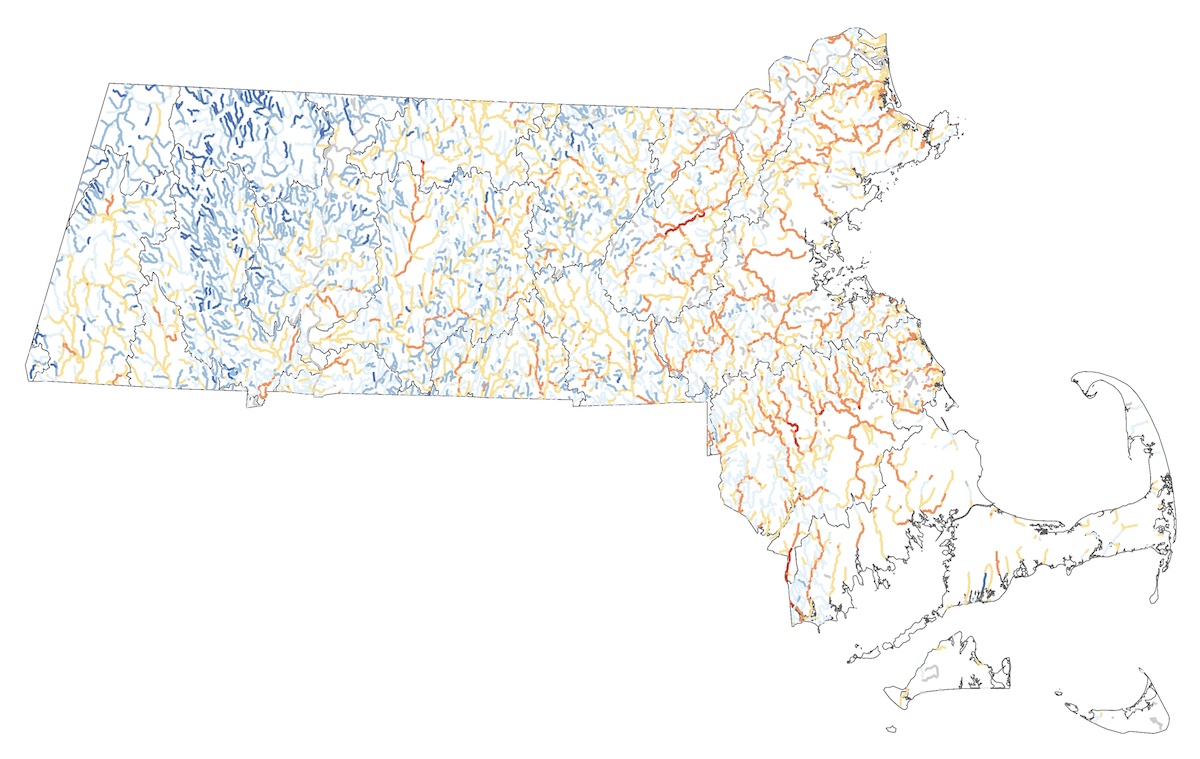 MA Stream Temperature and Thermal Habitat Explorer